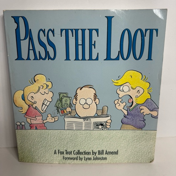 universal press syndicate | Other | Preowned Book Pass The Loot A Fox Trot Comic Strip ...